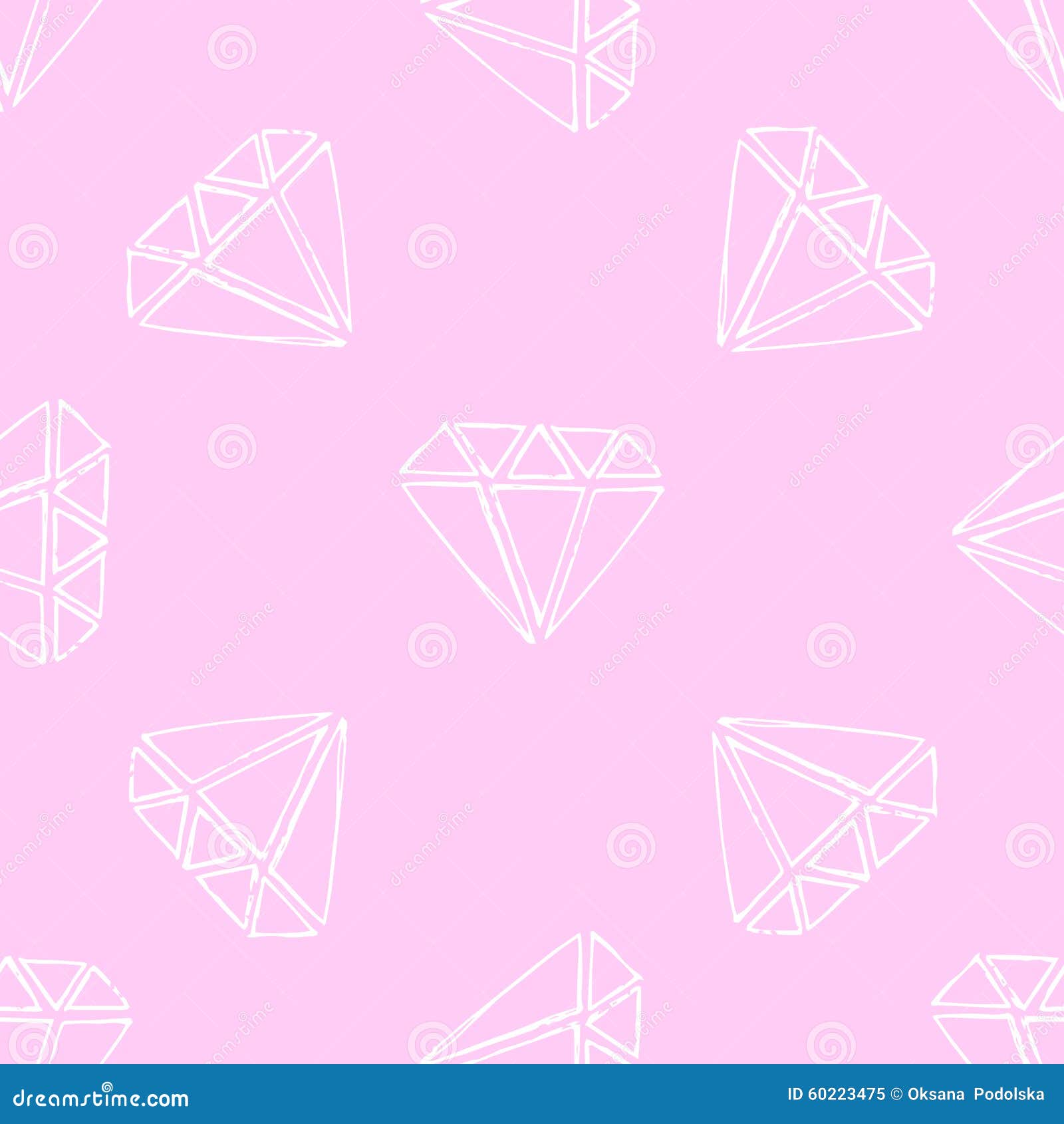 Gems Pink Color Chart Vector Illustration | CartoonDealer.com #84762396