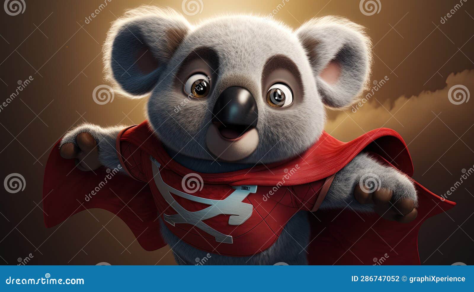 Cute Koala Anime Wallpaper stock illustration. Illustration of cute ...