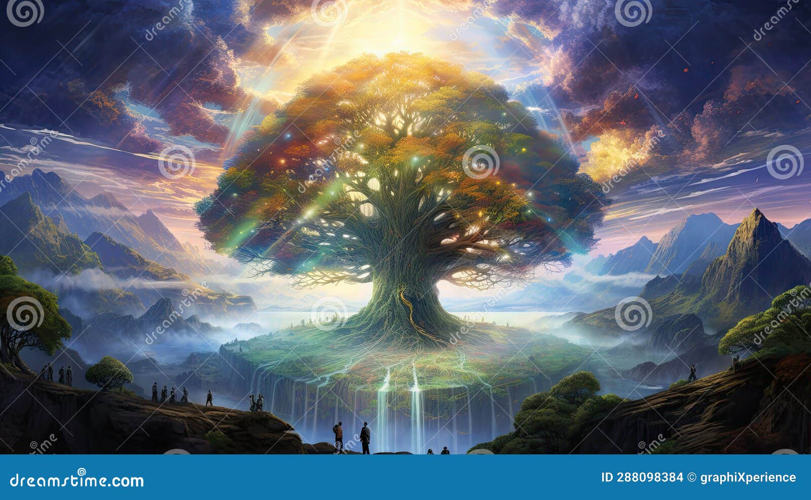 Radiating Reign of Peace stock illustration. Illustration of ...