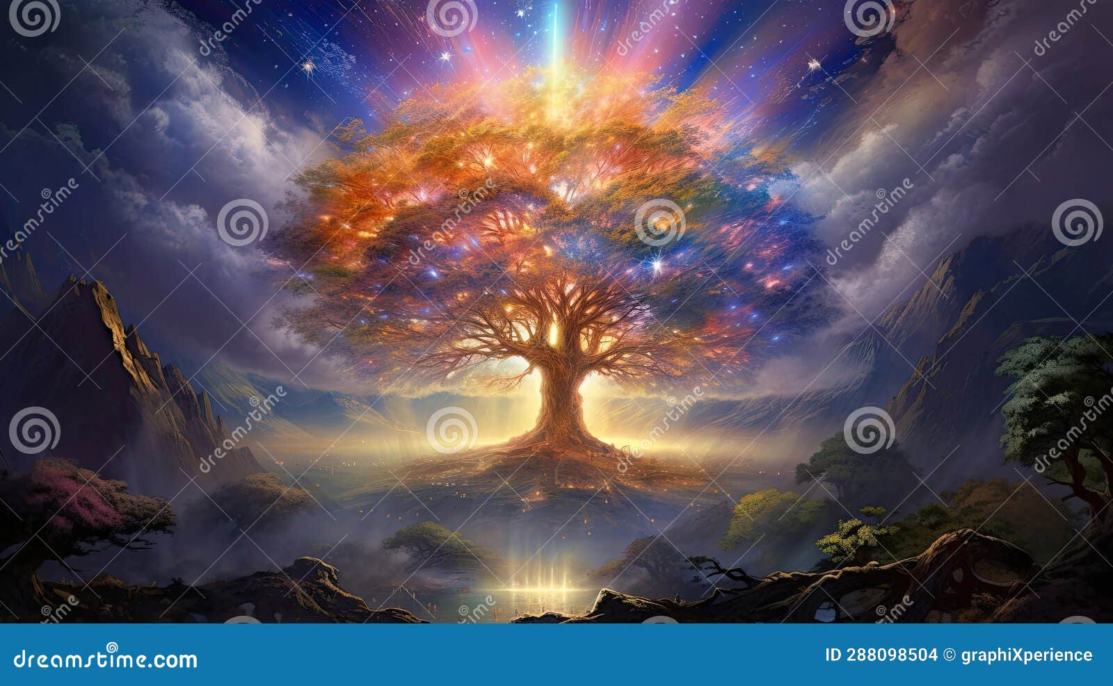Radiating Reign of Peace stock illustration. Illustration of earth ...