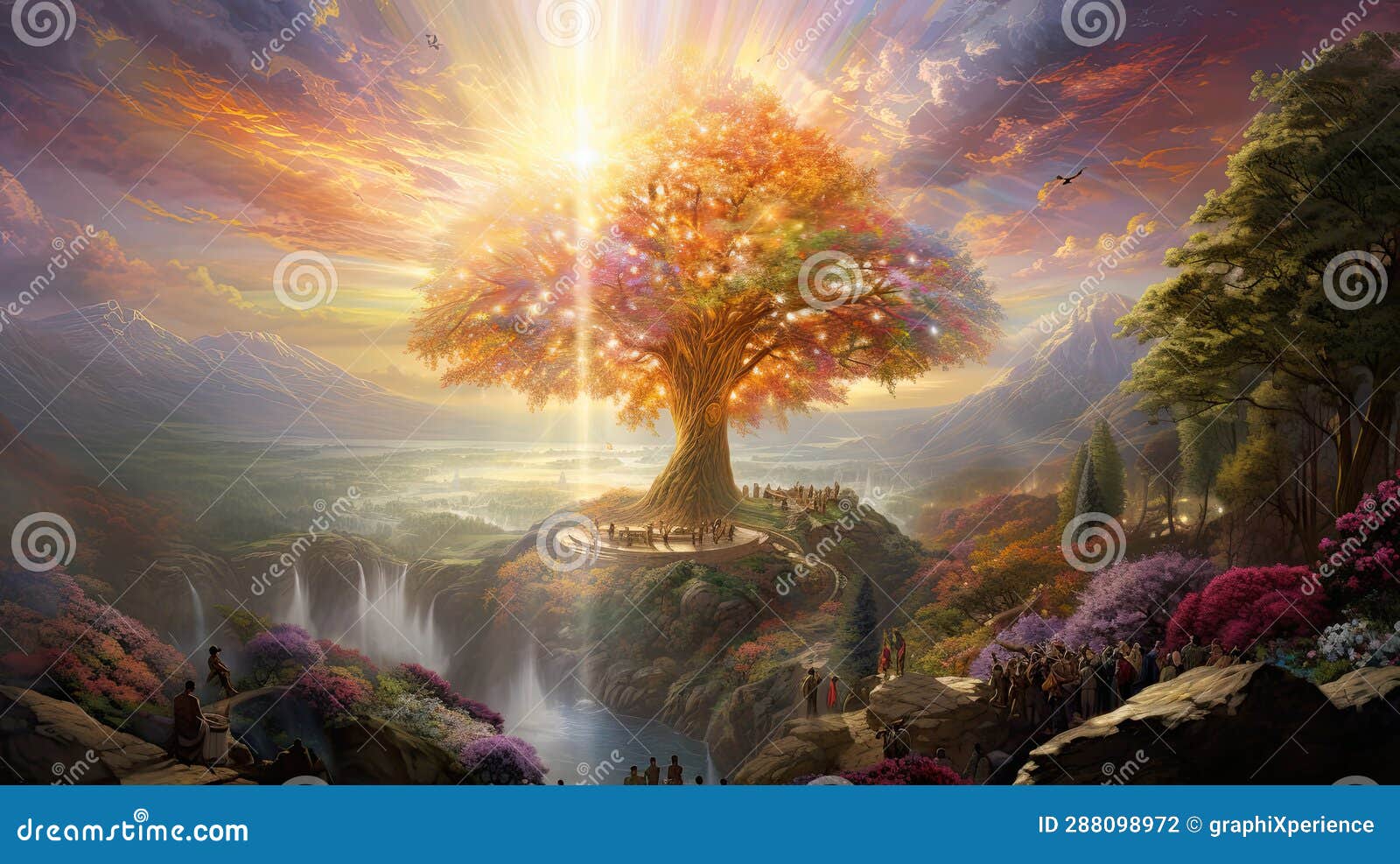 Radiating Reign of Peace stock illustration. Illustration of radiating ...