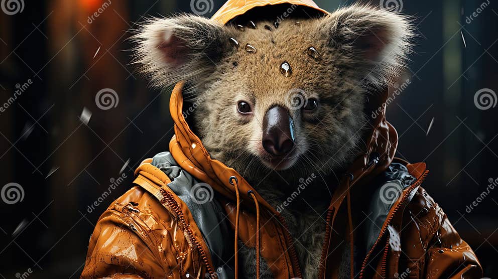 Koala Flow in Hip Hop stock illustration. Illustration of style - 289058679