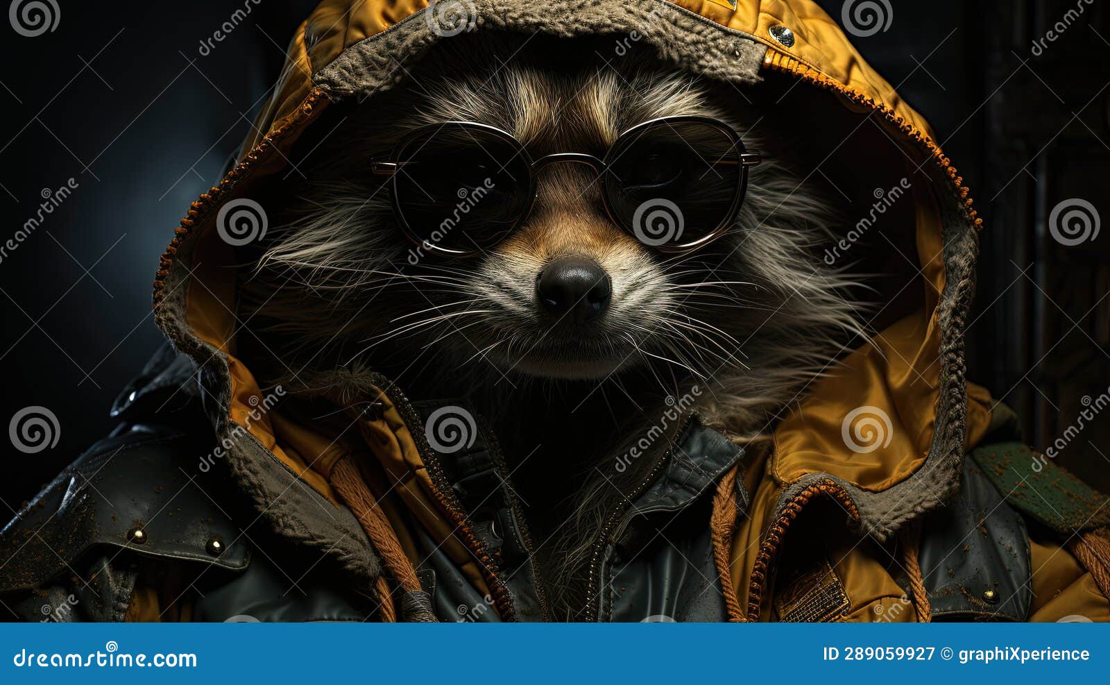 Raccoon Rhymes 3D stock illustration. Illustration of abstract - 289059927