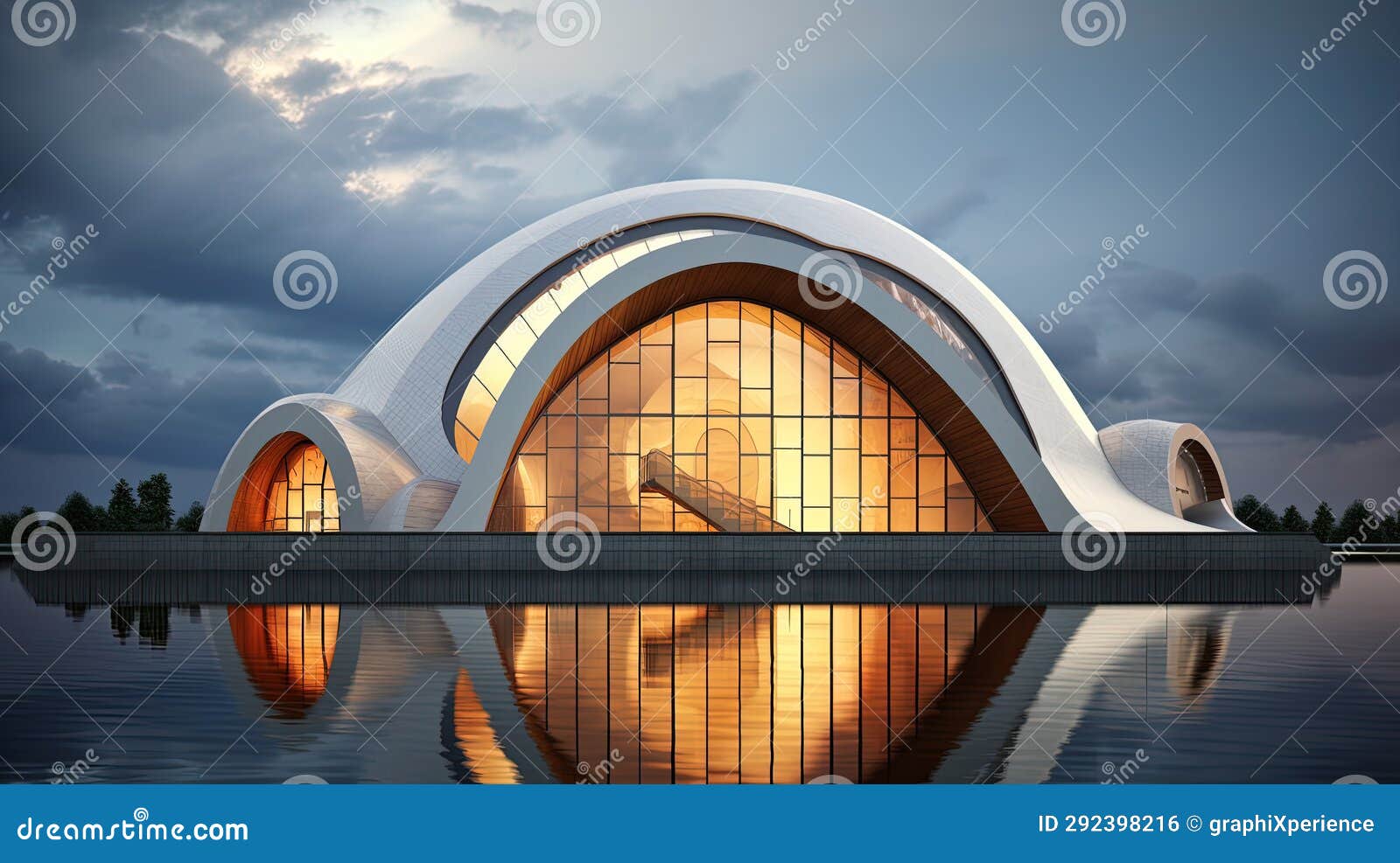 Ethereal Raindrop Haven stock illustration. Illustration of tranquility ...