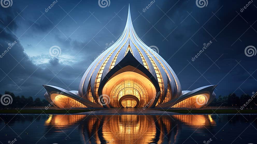 Ethereal Raindrop Haven stock illustration. Illustration of ...