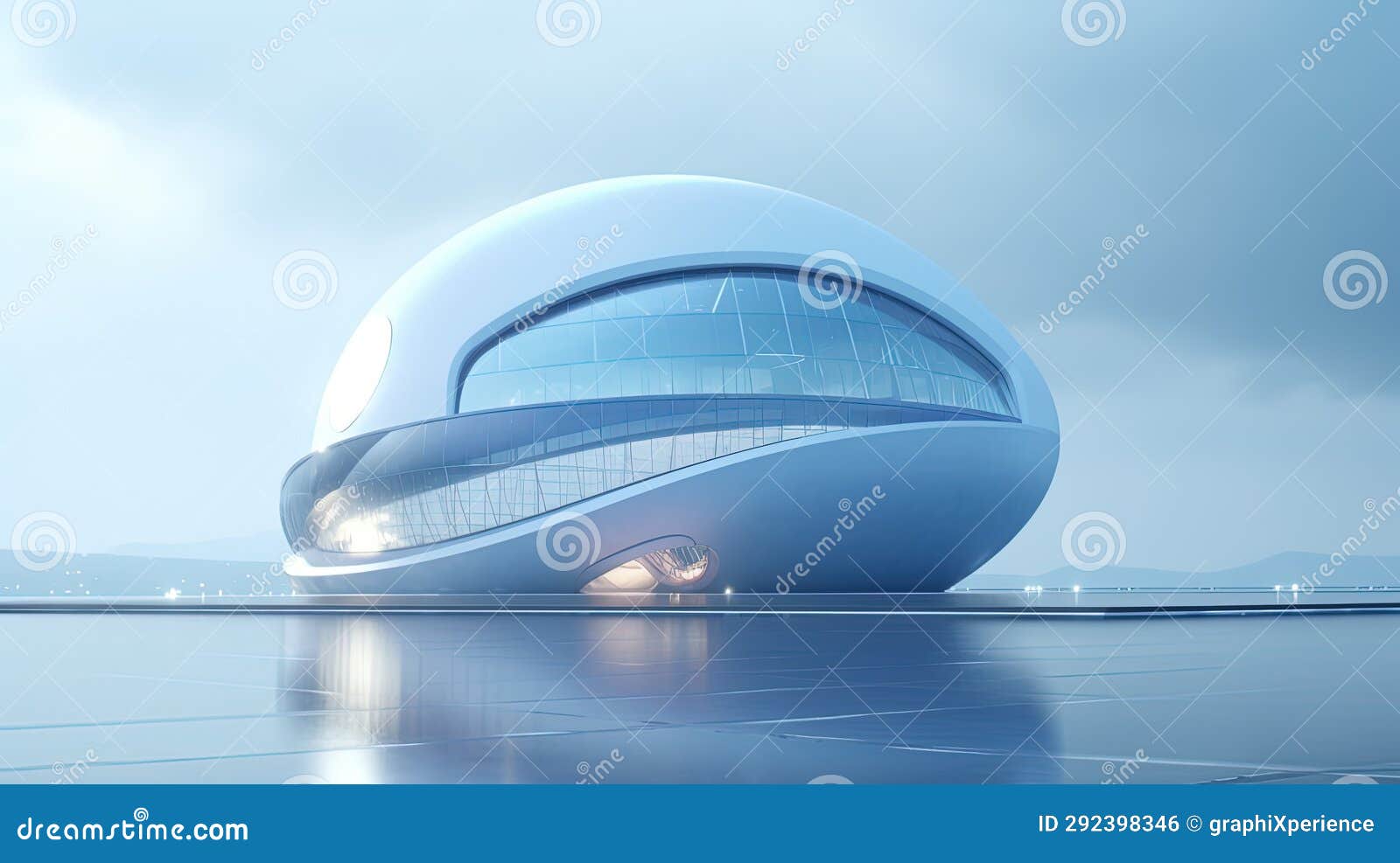 Ethereal Raindrop Haven stock illustration. Illustration of perfect ...