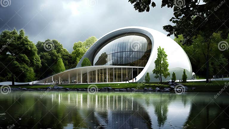 Ethereal Raindrop Haven stock illustration. Illustration of masterpiece ...