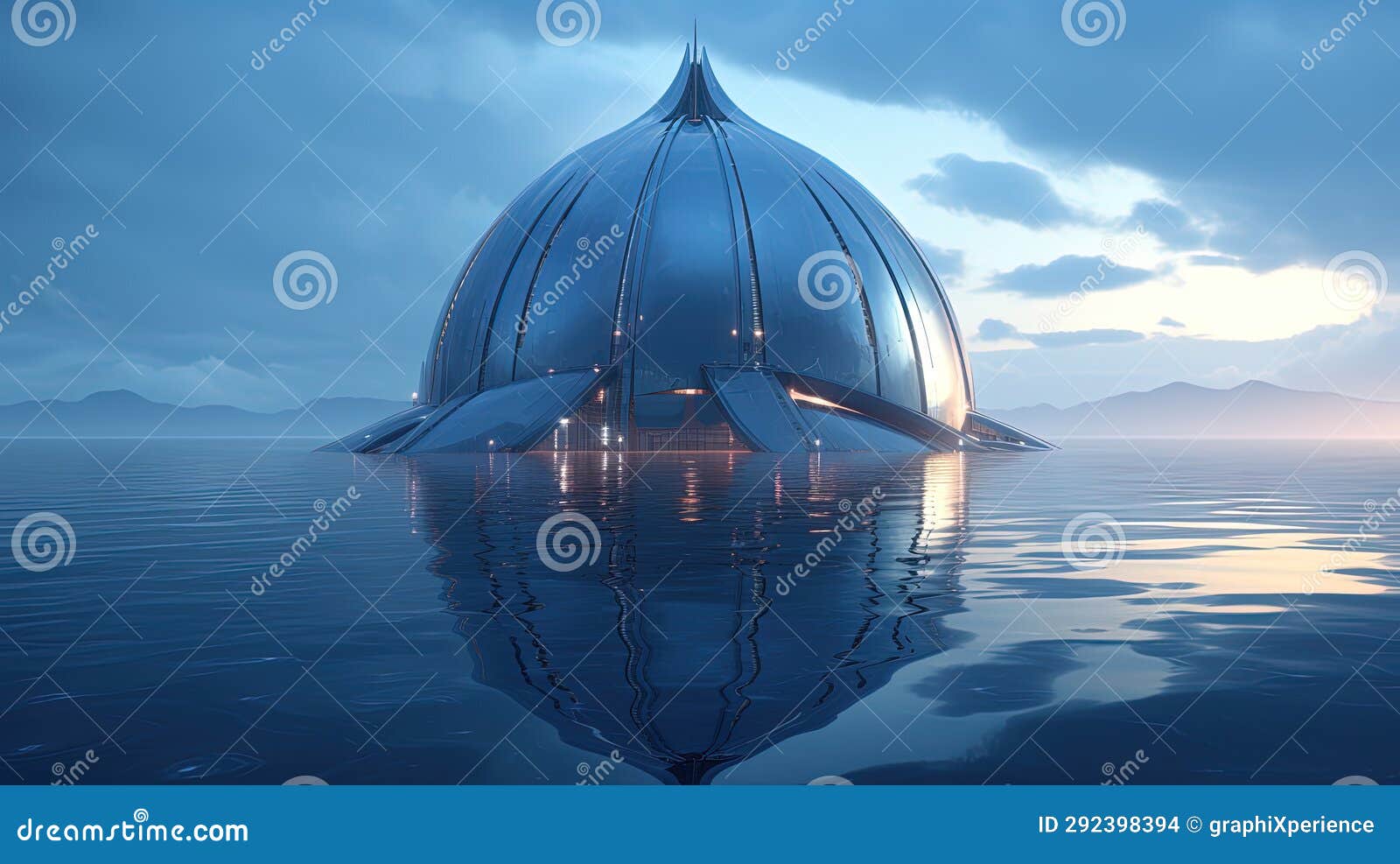 Ethereal Raindrop Haven stock illustration. Illustration of raindrop ...