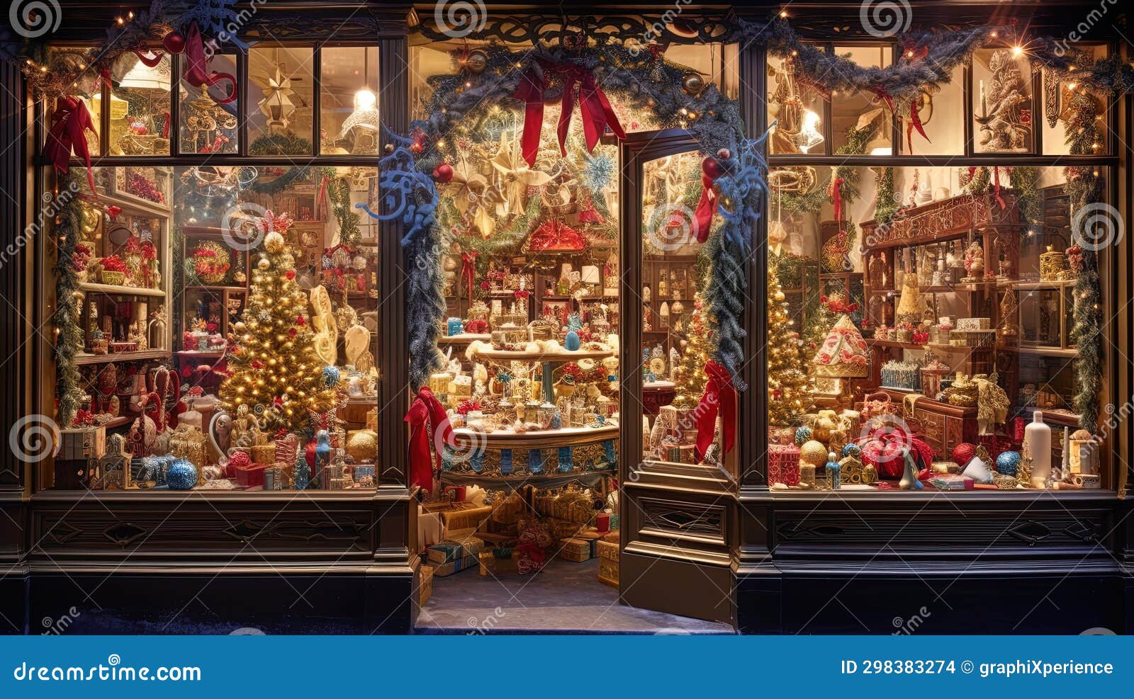 Enchanting London Christmas at 1850 Stock Illustration - Illustration ...