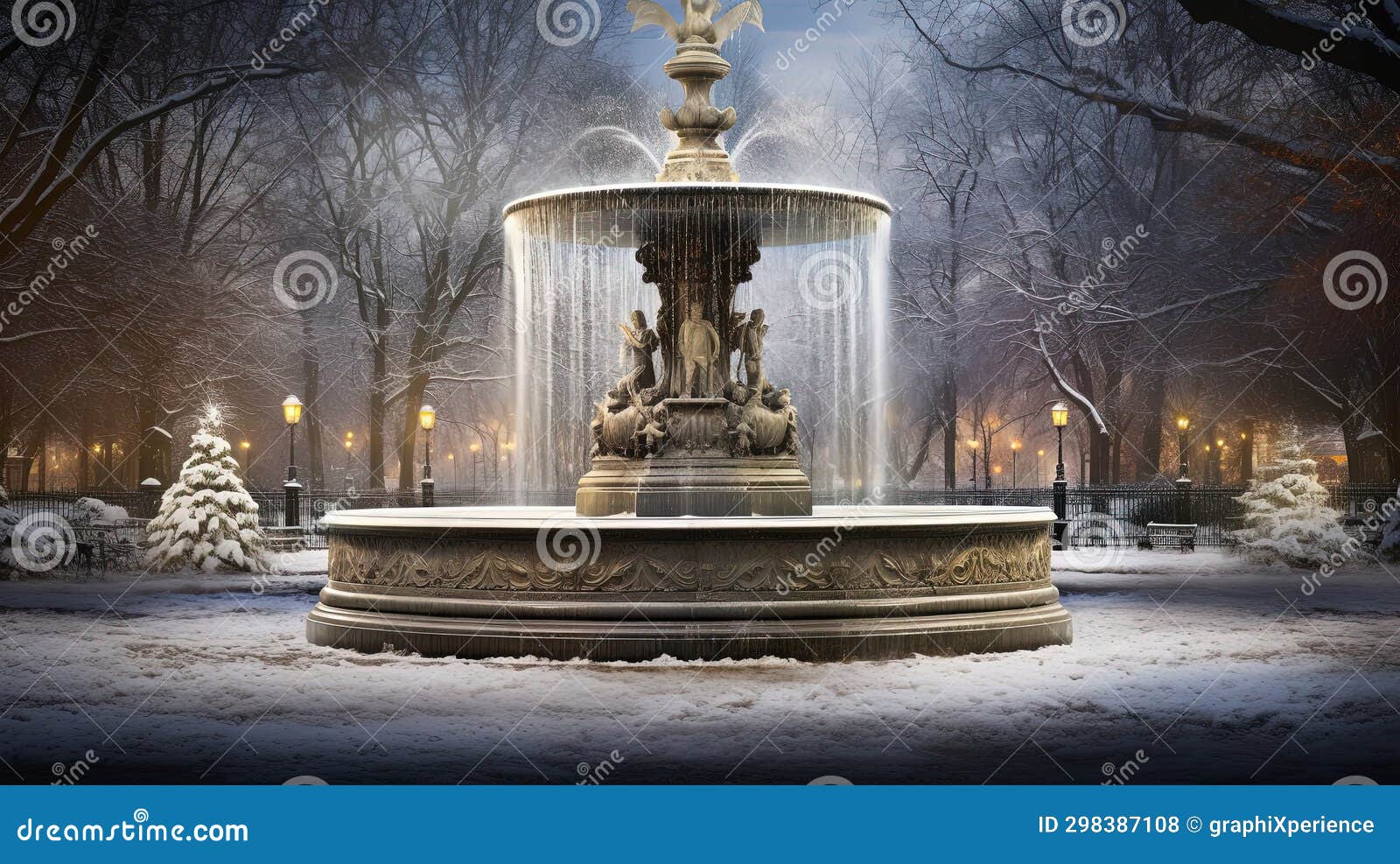 Enchanting London Christmas at 1850 Stock Illustration - Illustration ...