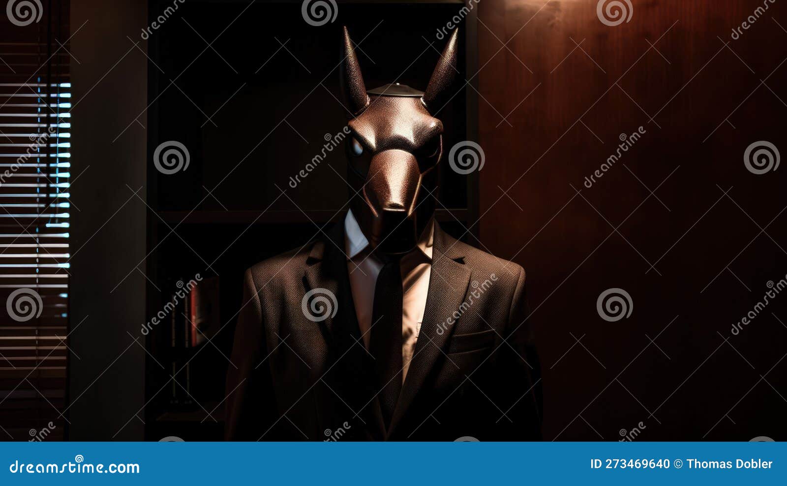 Anubis wearing a Suit stock illustration. Illustration of anubis ...