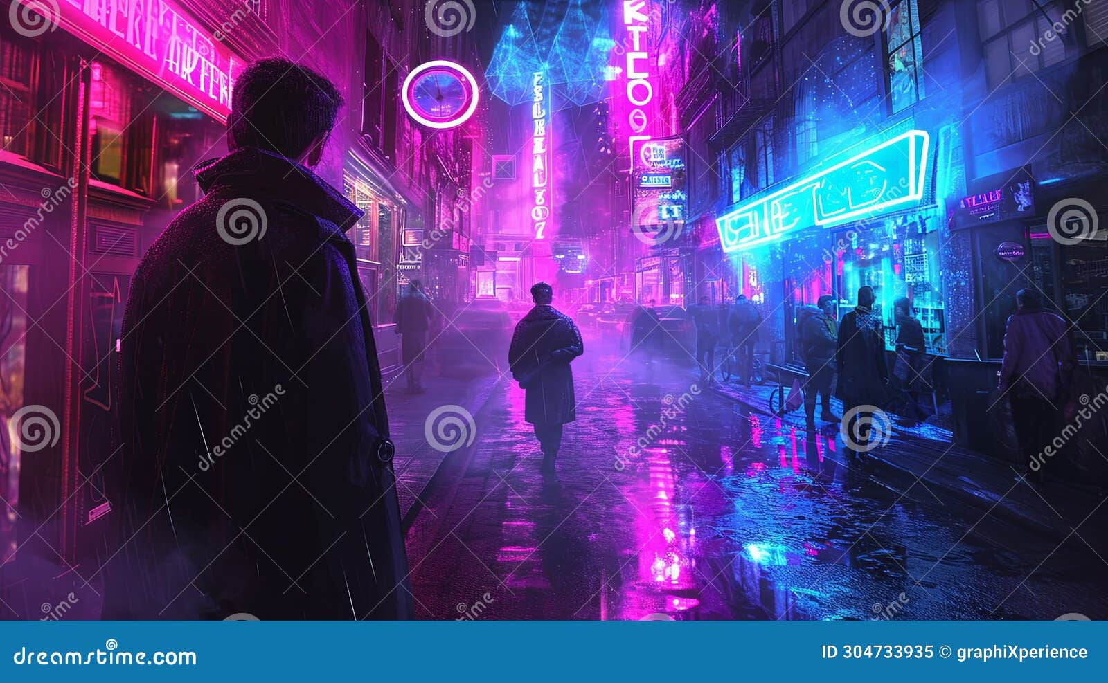 221B Baker Street Reimagined Stock Illustration - Illustration of ...