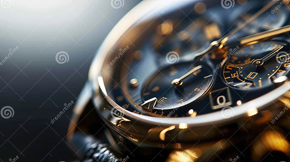 Reflections of Time stock illustration. Illustration of reflection ...
