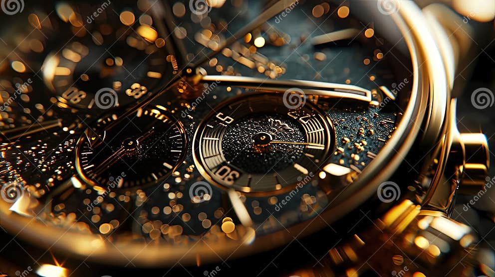 Reflections of Time stock illustration. Illustration of business ...