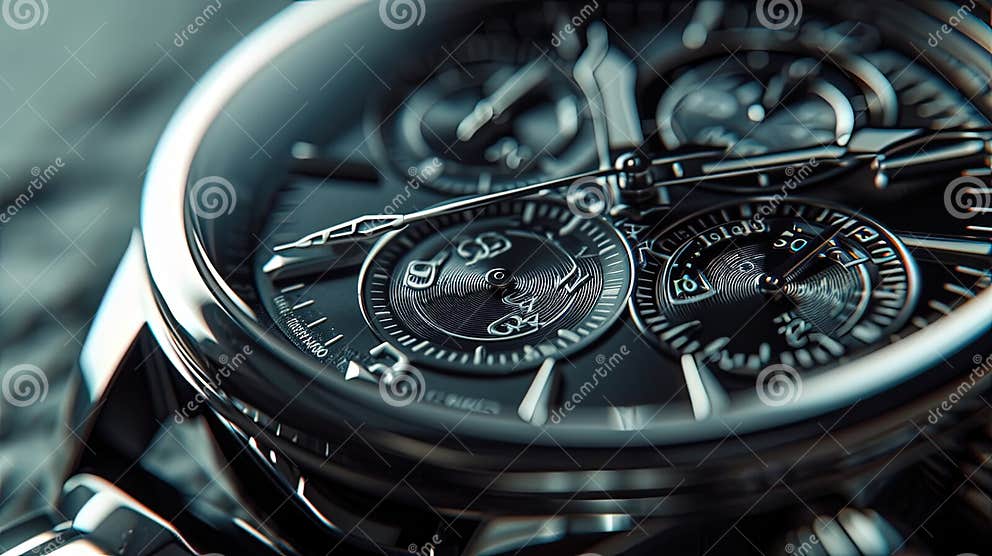 Reflections of Time stock illustration. Illustration of design - 302254785