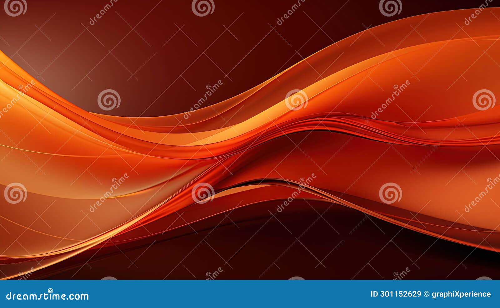 Amber Glow Lines on Black stock illustration. Illustration of amber ...