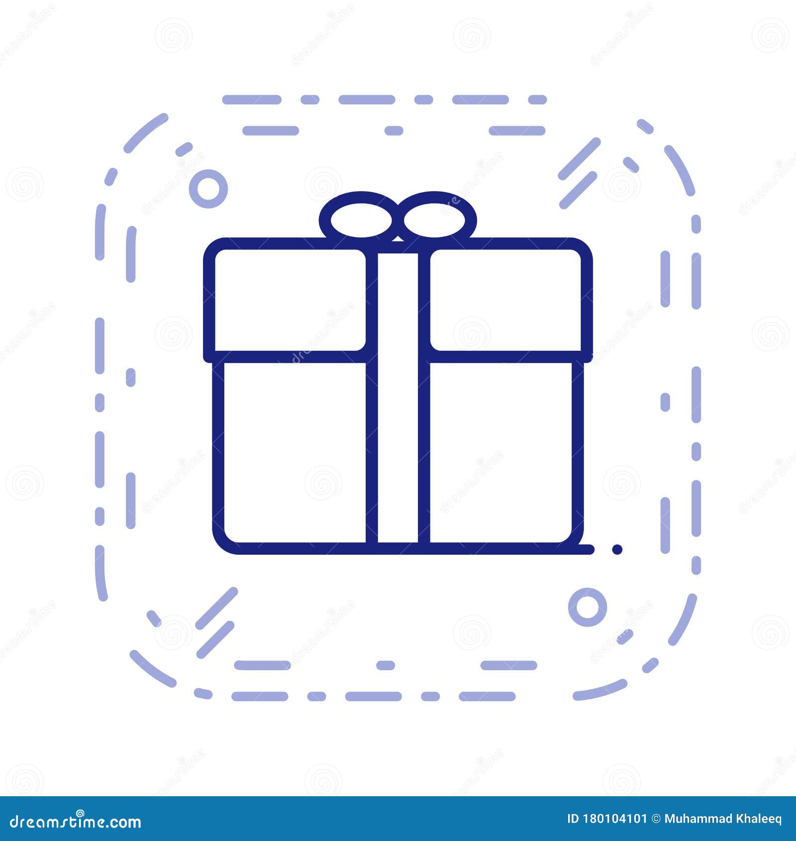 Illustration Gift Icon for Personal and Commercial Use. Stock ...