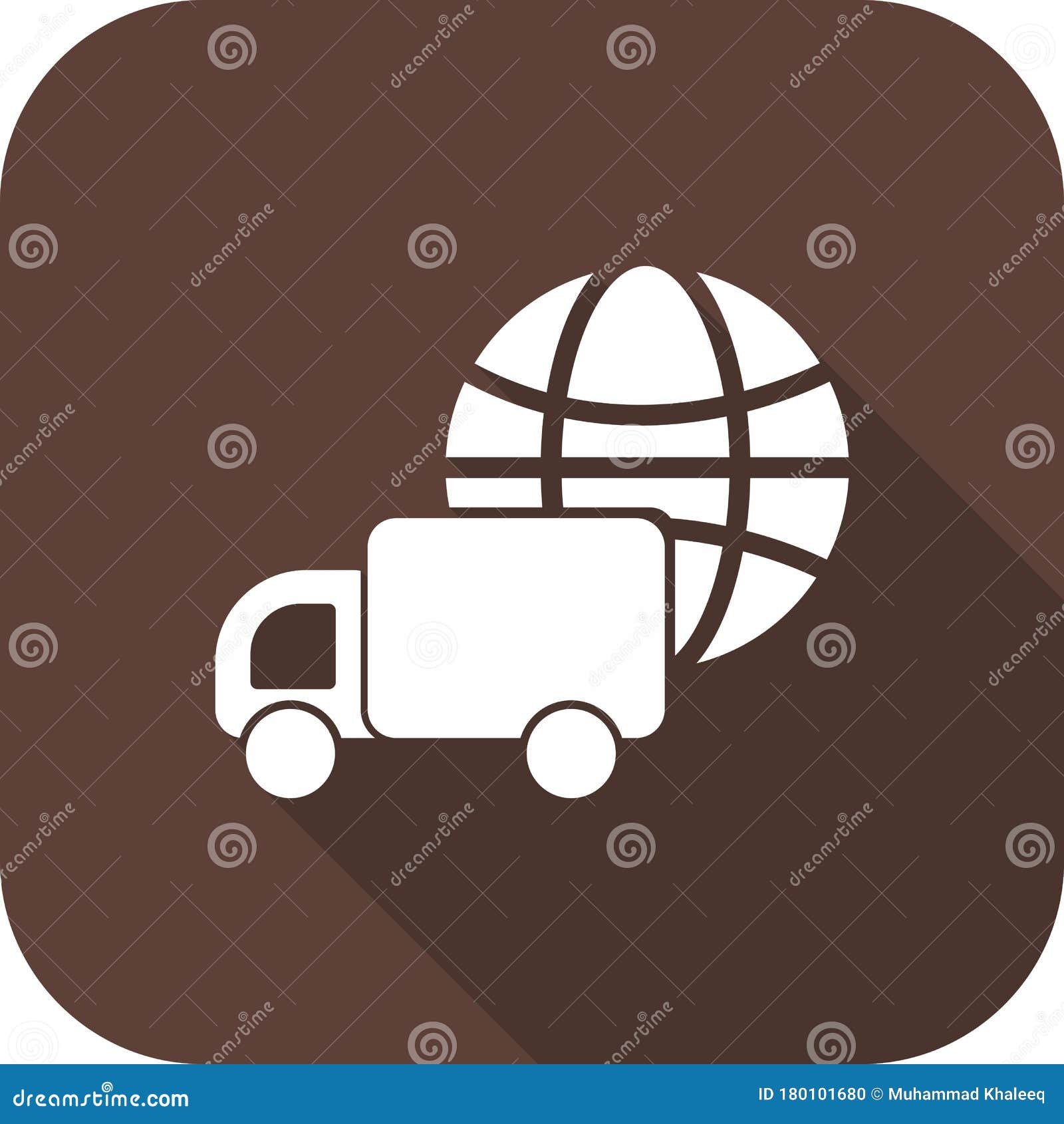 Illustration Global Delivery Icon for Personal and Commercial Use ...