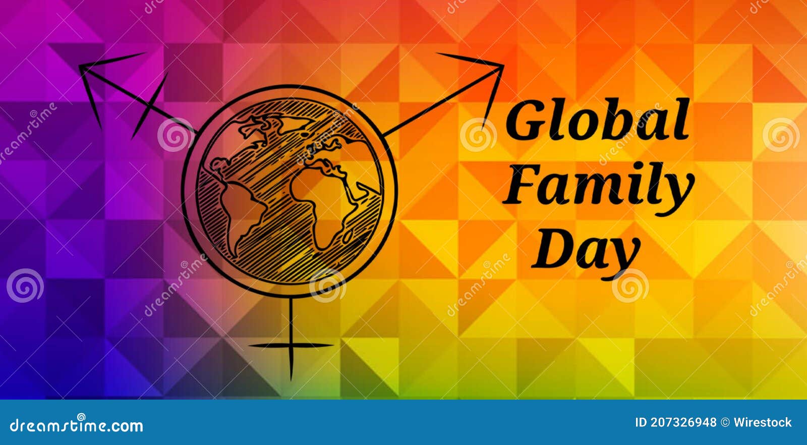 Illustration of Global Family Day Vector Stock Illustration ...