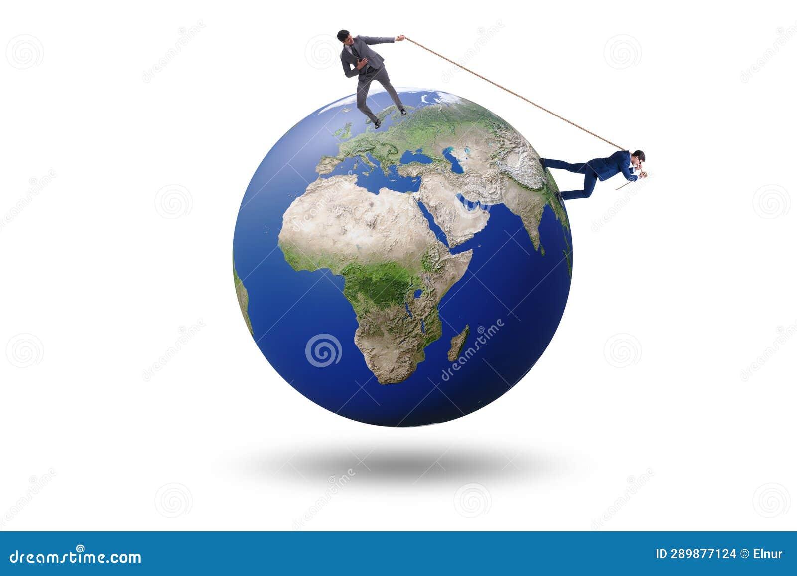 Illustration of Global International Conflict Stock Illustration ...