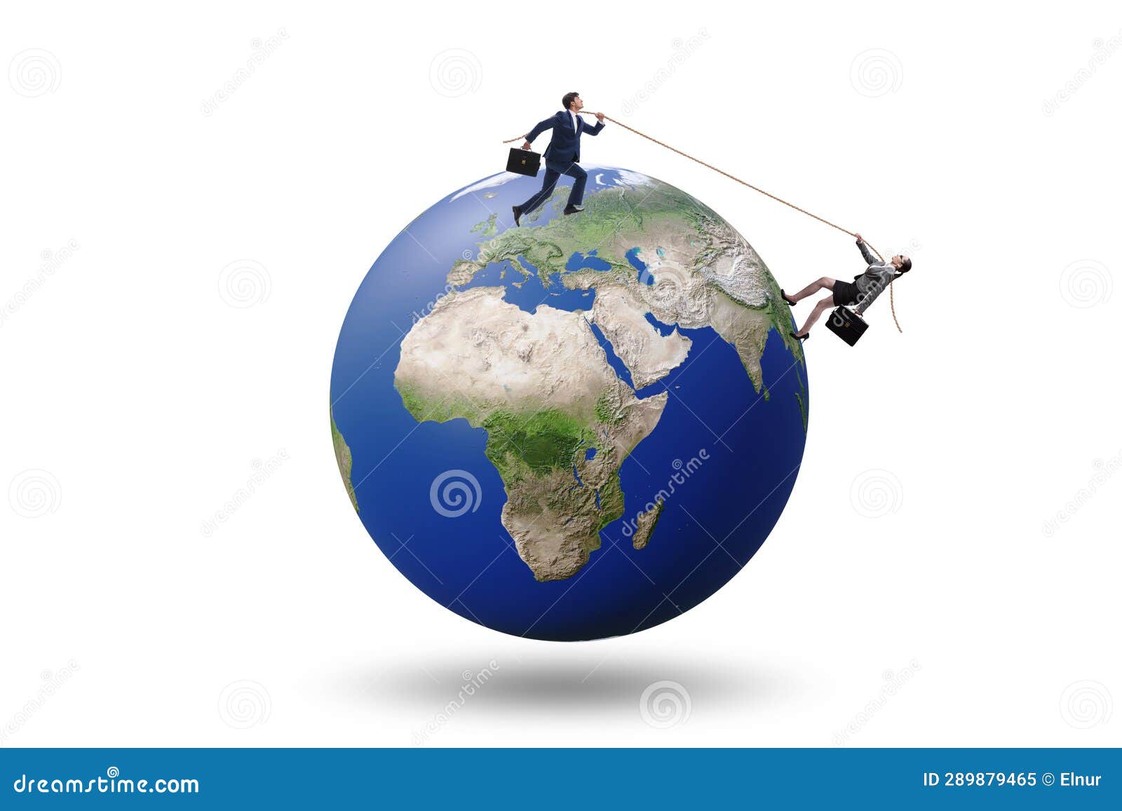 Illustration of Global International Conflict Stock Illustration ...