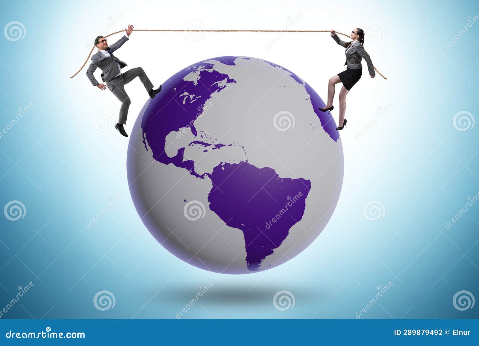 Illustration of Global International Conflict Stock Photo - Image of ...