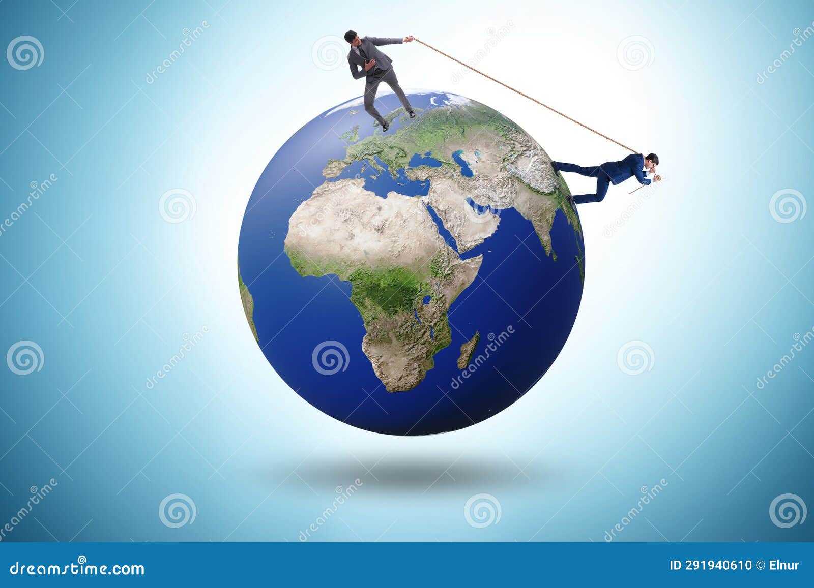 Illustration of Global International Conflict Stock Photo - Image of ...