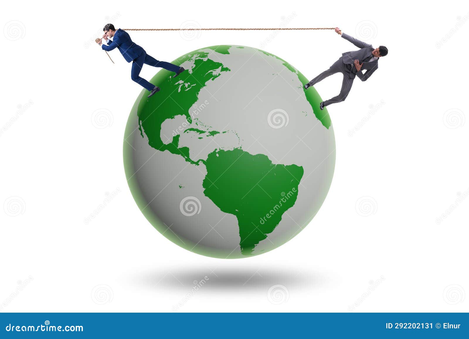 Illustration of Global International Conflict Stock Illustration ...