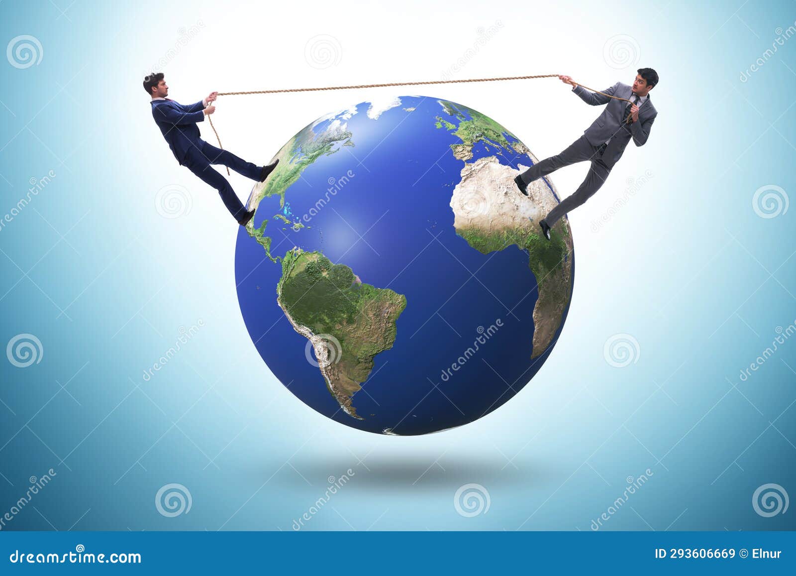 Illustration of Global International Conflict Stock Image - Image of manager, businesspeople ...