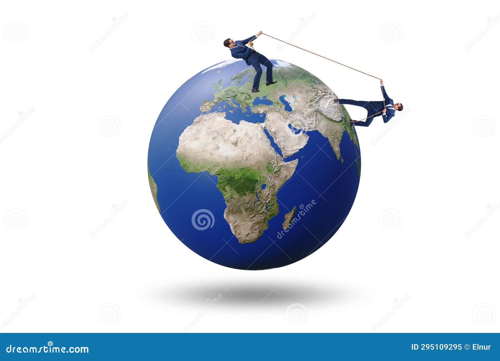 Illustration of Global International Conflict Stock Illustration ...