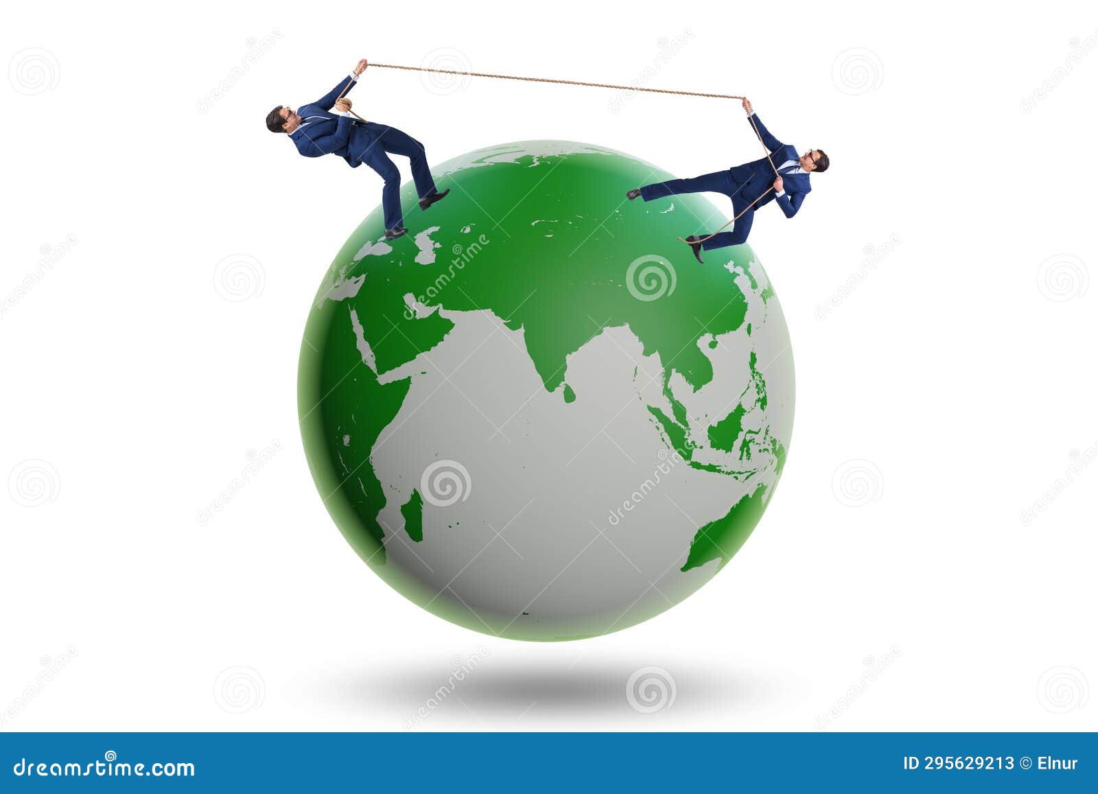 Illustration of Global International Conflict Stock Illustration ...