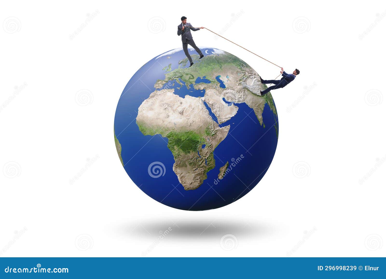 Illustration of Global International Conflict Stock Illustration ...