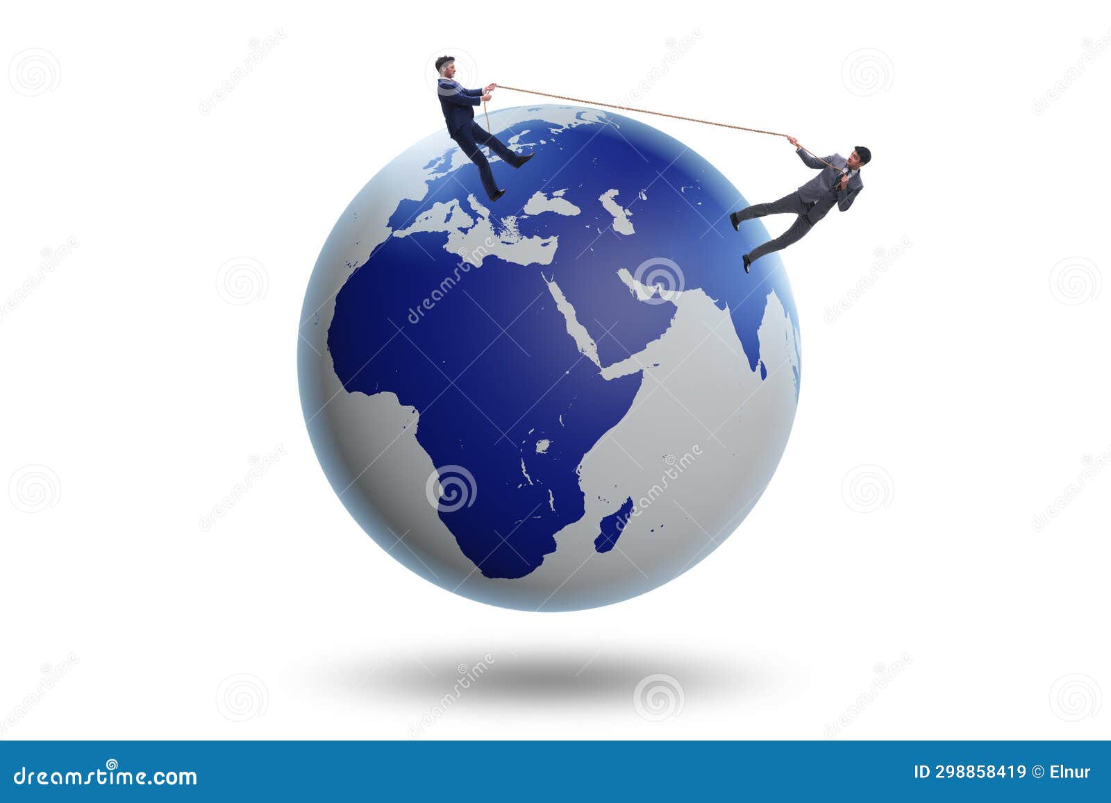 Illustration of Global International Conflict Stock Illustration ...