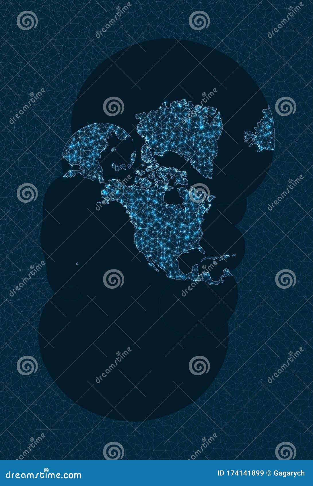 Illustration of Global Network. Stock Vector - Illustration of modified ...