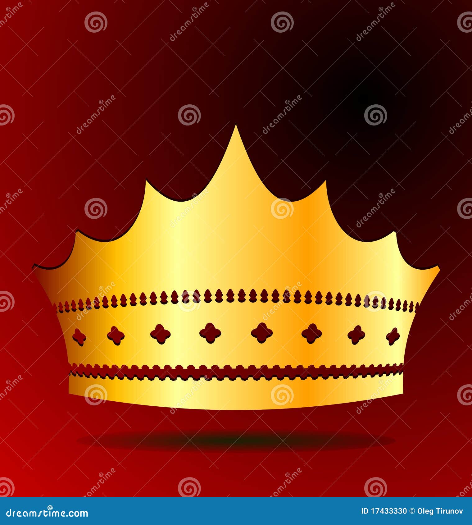 Illustration the Gold Royal Crown Stock Vector - Illustration of ... Illustration the Gold Royal Crown Stock Vector - Illustration of ...