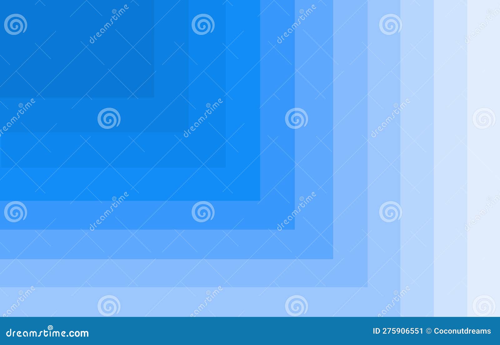 Illustration of Gradient Blue 3D Frame for Background Stock ...