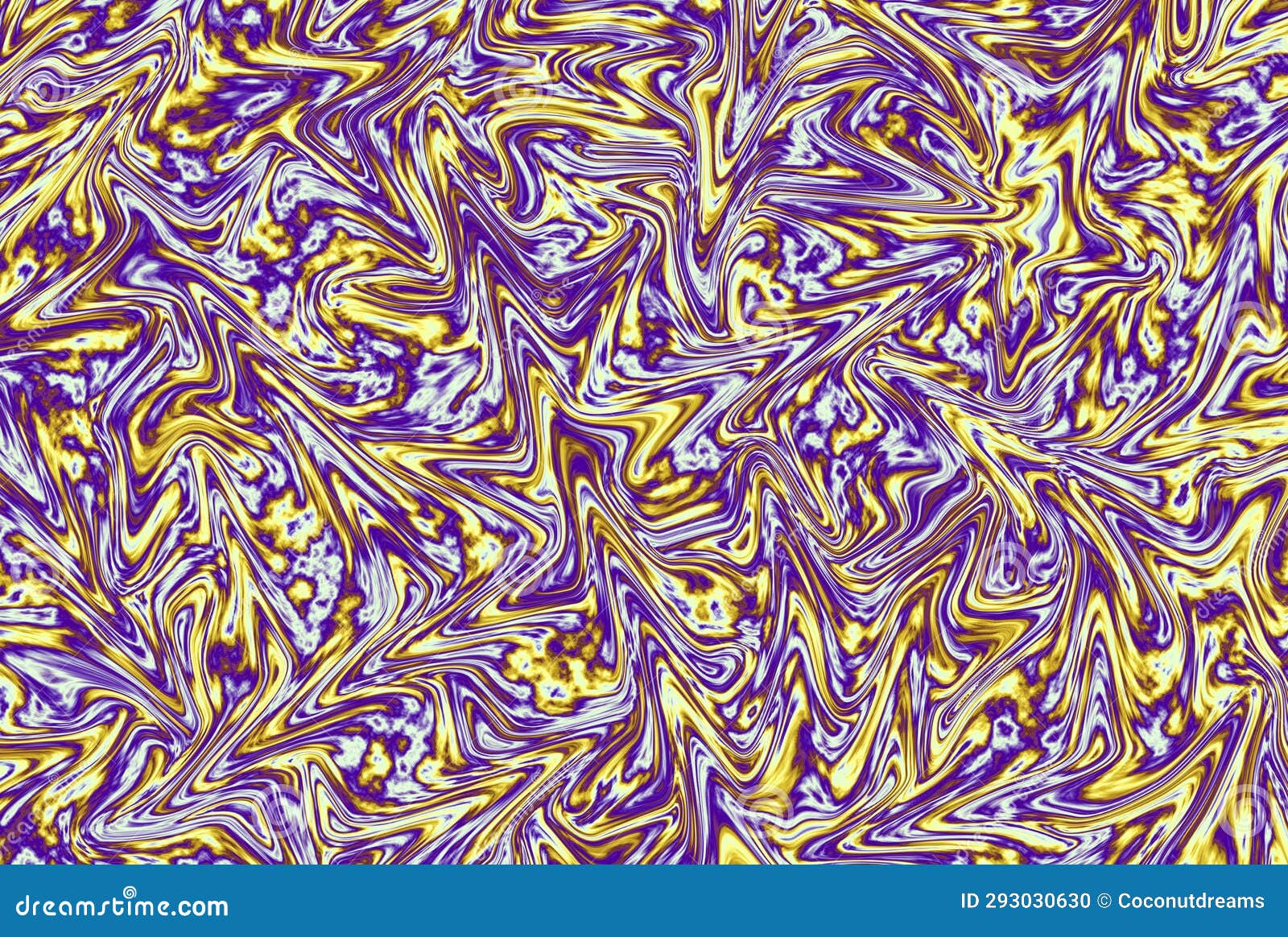 Gradient Blue and Gold Color Liquid Texture for Abstract Background ...