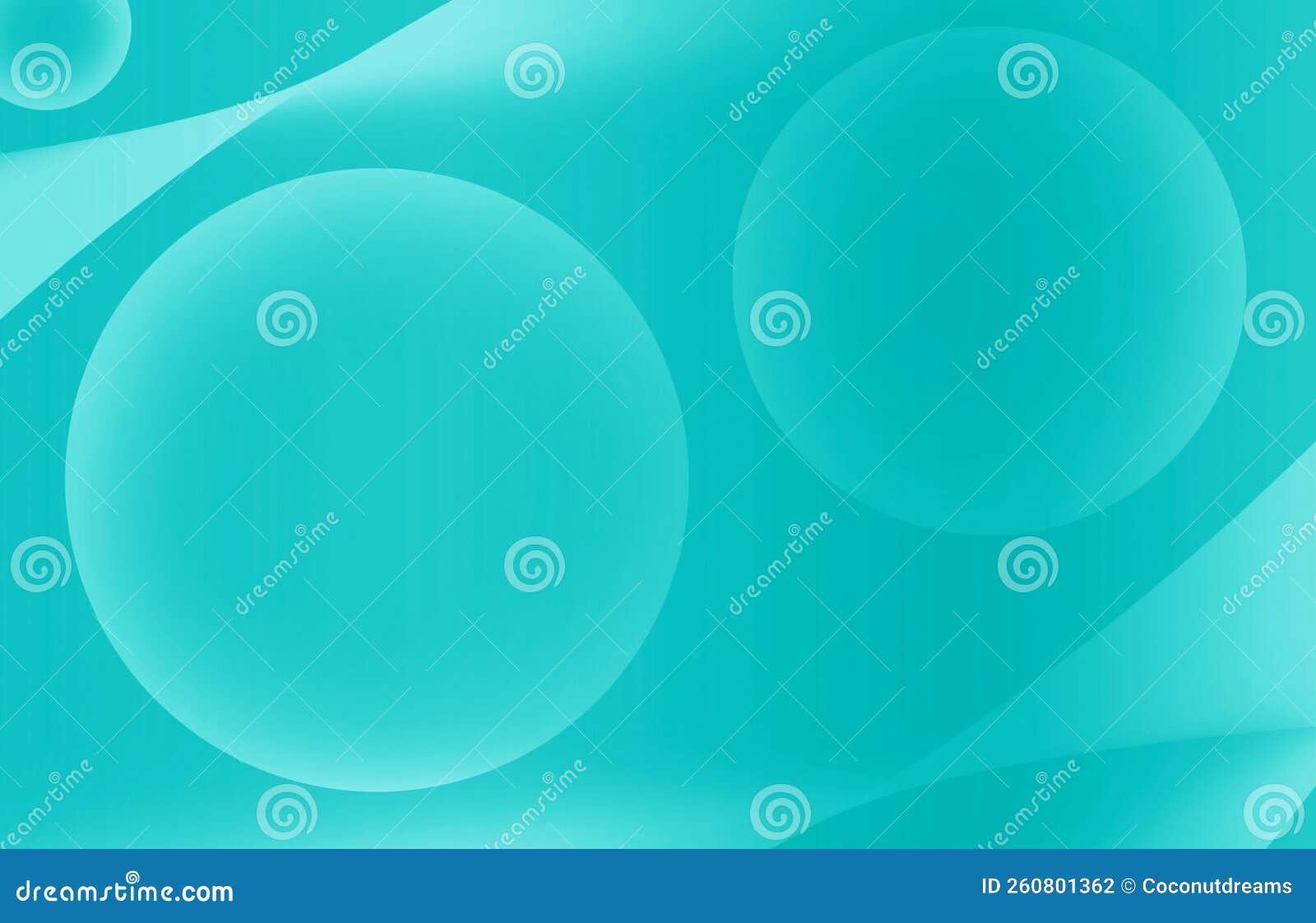 Illustration of Gradient Electric Blue Colored 3D Various Sized Spheres ...