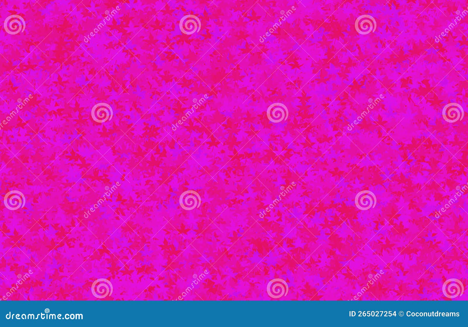 Gradient Pink and Purple Leaves Fall Foliage Pattern Stock Illustration ...