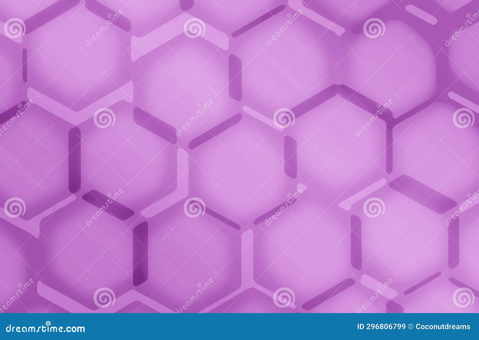 Illustration of Gradient Purple Hexagon Shape Pattern for Abstract ...