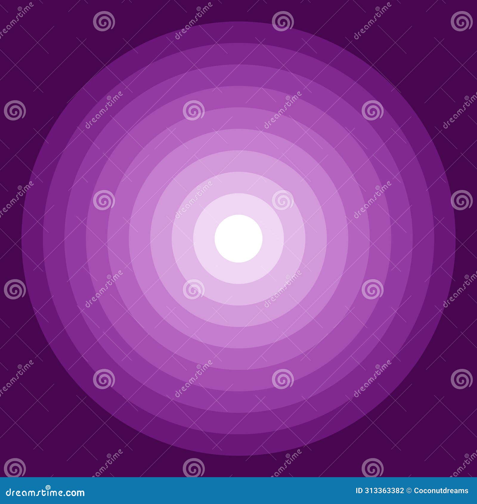 Illustration of Gradient Purple Multiple Layers Sphere Radius ...