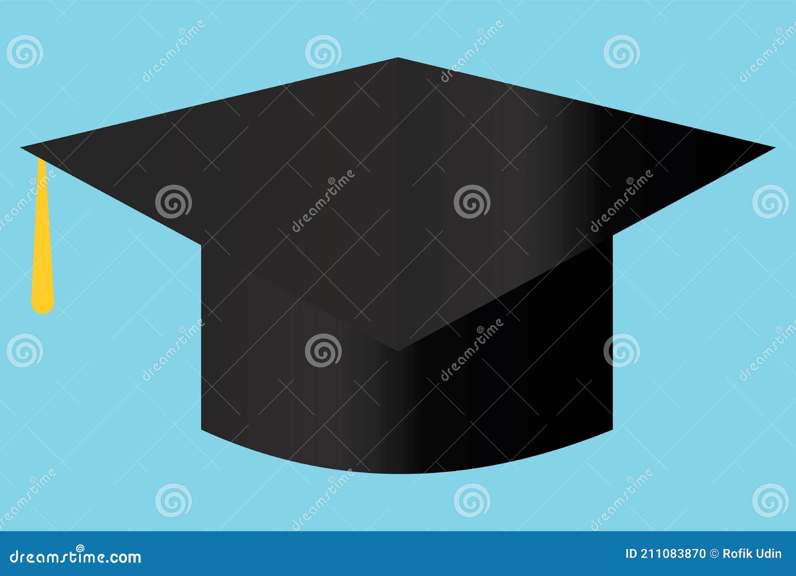 Illustration Graduation Cap or Toga Hat Stock Illustration ...