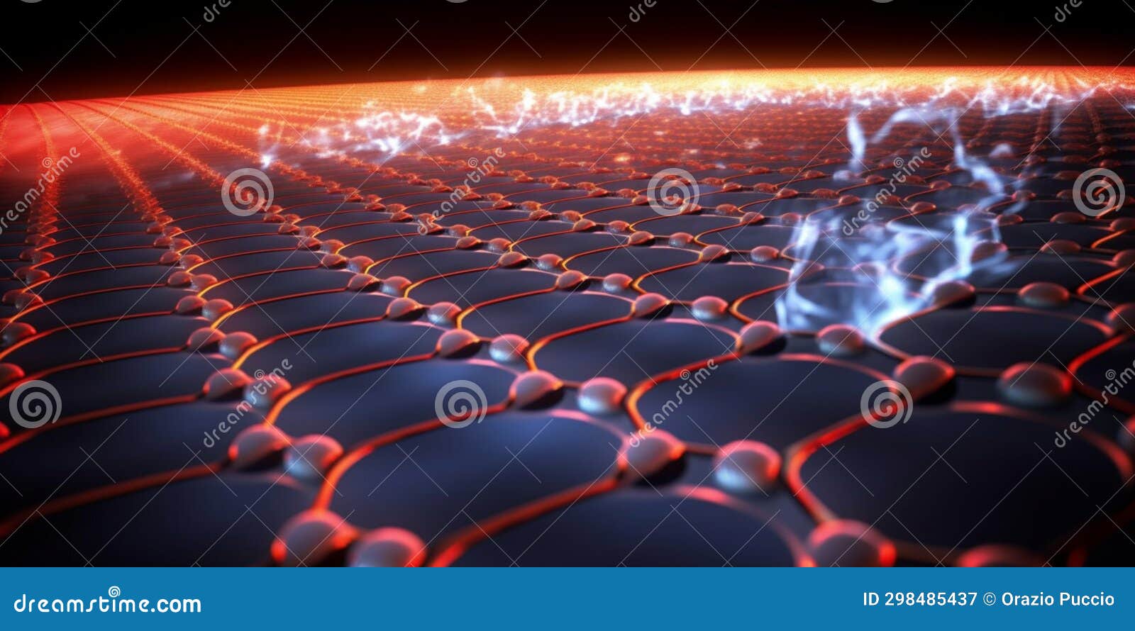 Graphene Symbol, Schematic Molecular Structure Of Graphene Vector ...