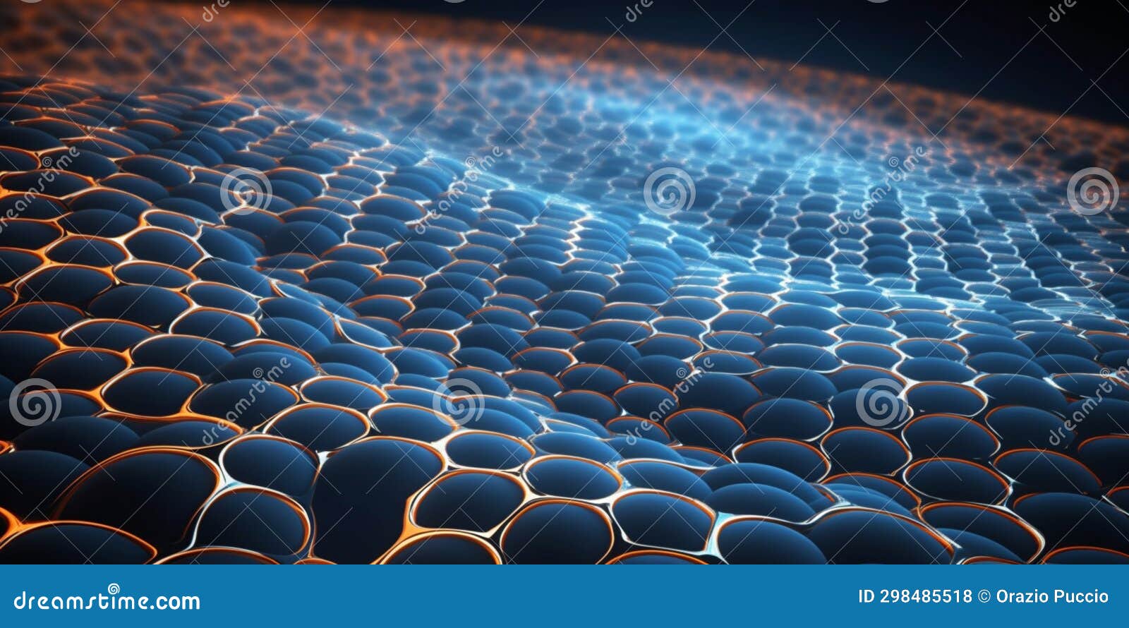 Illustration of Graphene Circuits, Symbol of Technological Innovation ...