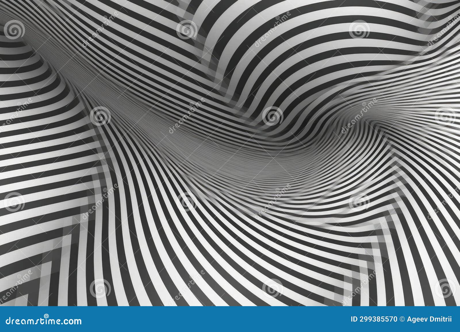 Black Pattern Geometric White Art Graphic Illusion Optical Abstraction ...