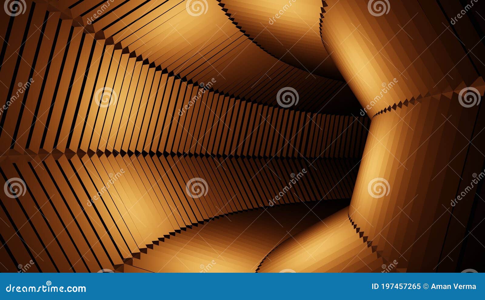 Illustration Graphic of Inside a Tunnel or Tube, Which Has Beautiful ...