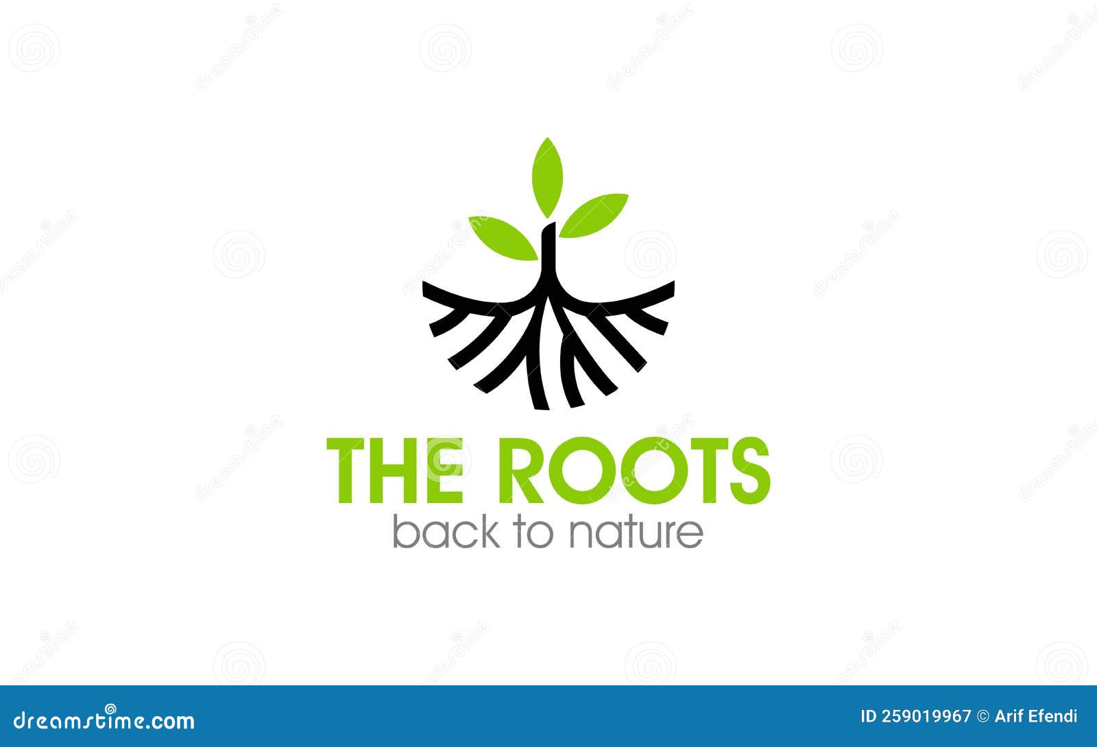 Illustration Vector Graphic of Abstract Life Root on White Background ...