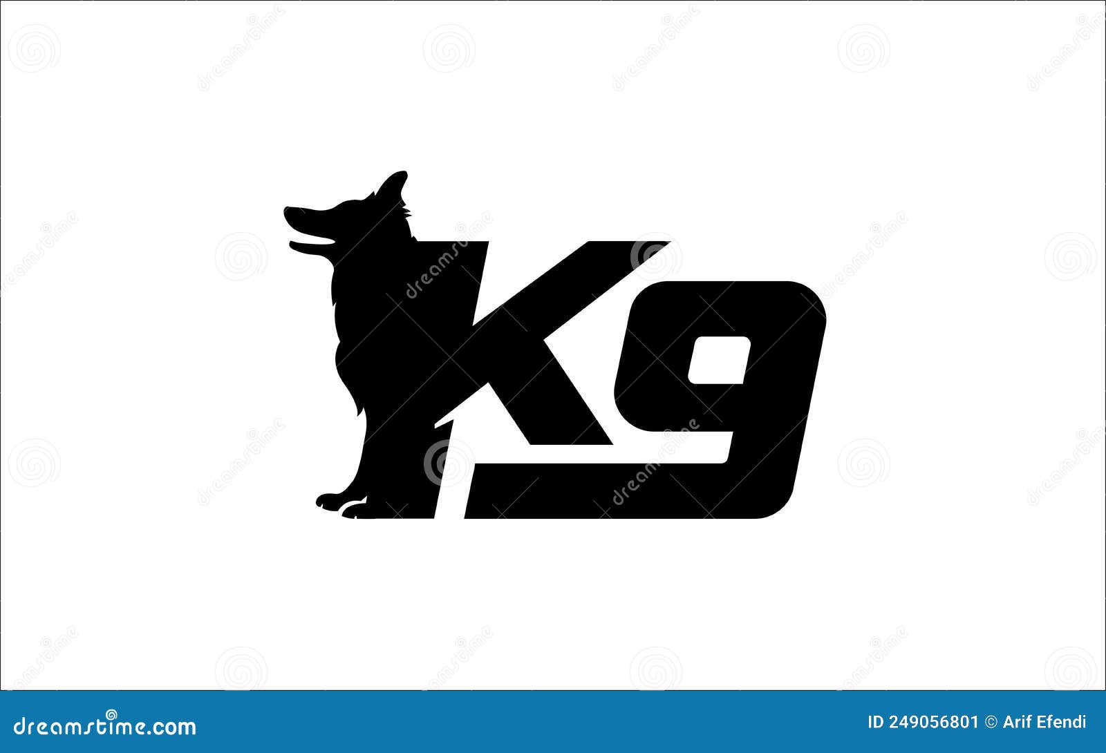 Illustration Vector Graphic of Dog Training Concept Logo Design ...