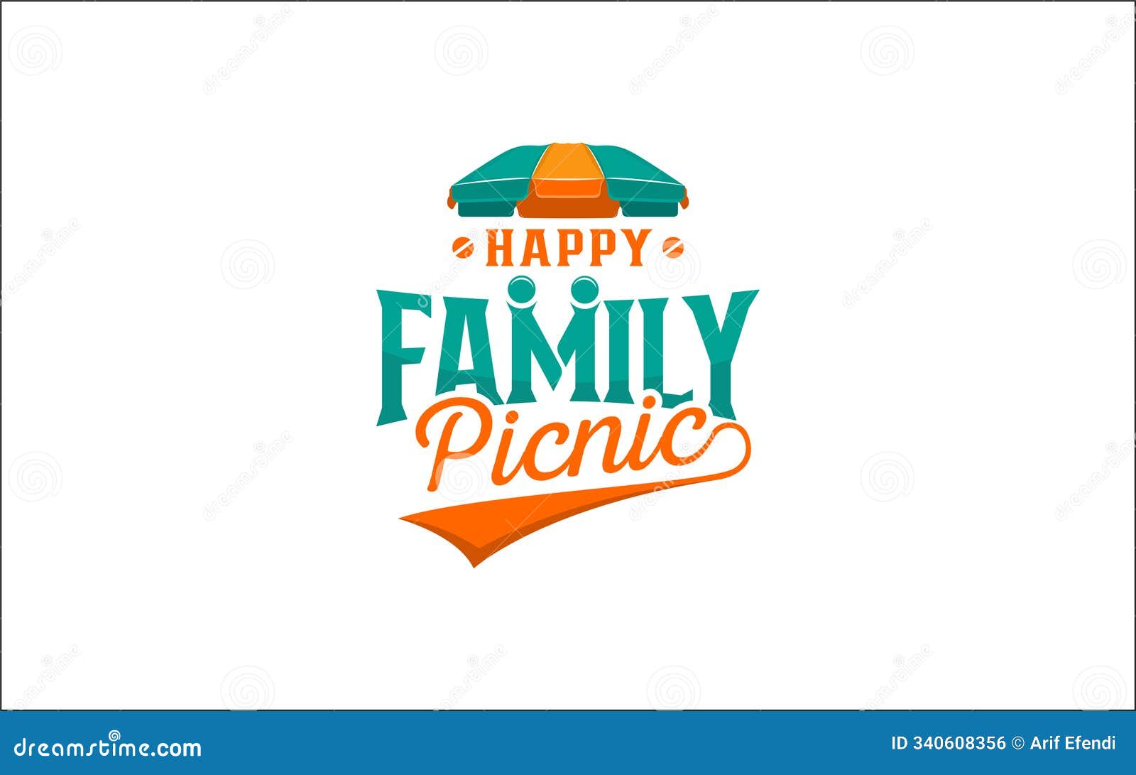 Illustration Graphic Vector of Family Picnic Time Design Template Stock ...