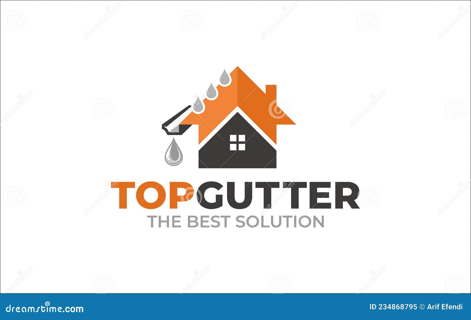 Illustration Graphic Vector of Gutter Installation and Repair Service ...